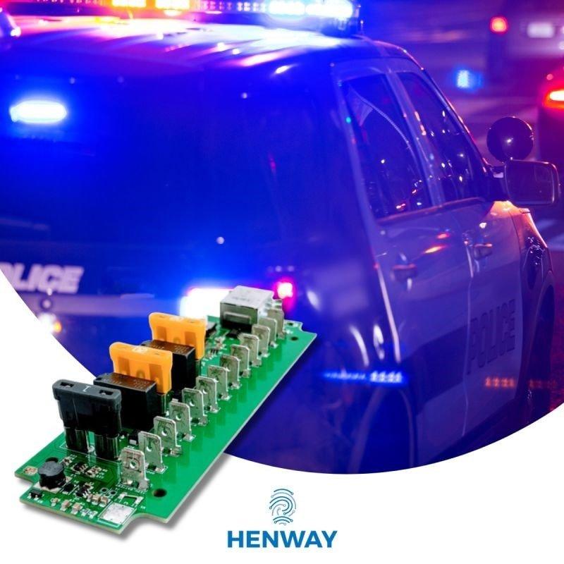 Police Safety Device for Nighttime Traffic Stops - Henway
